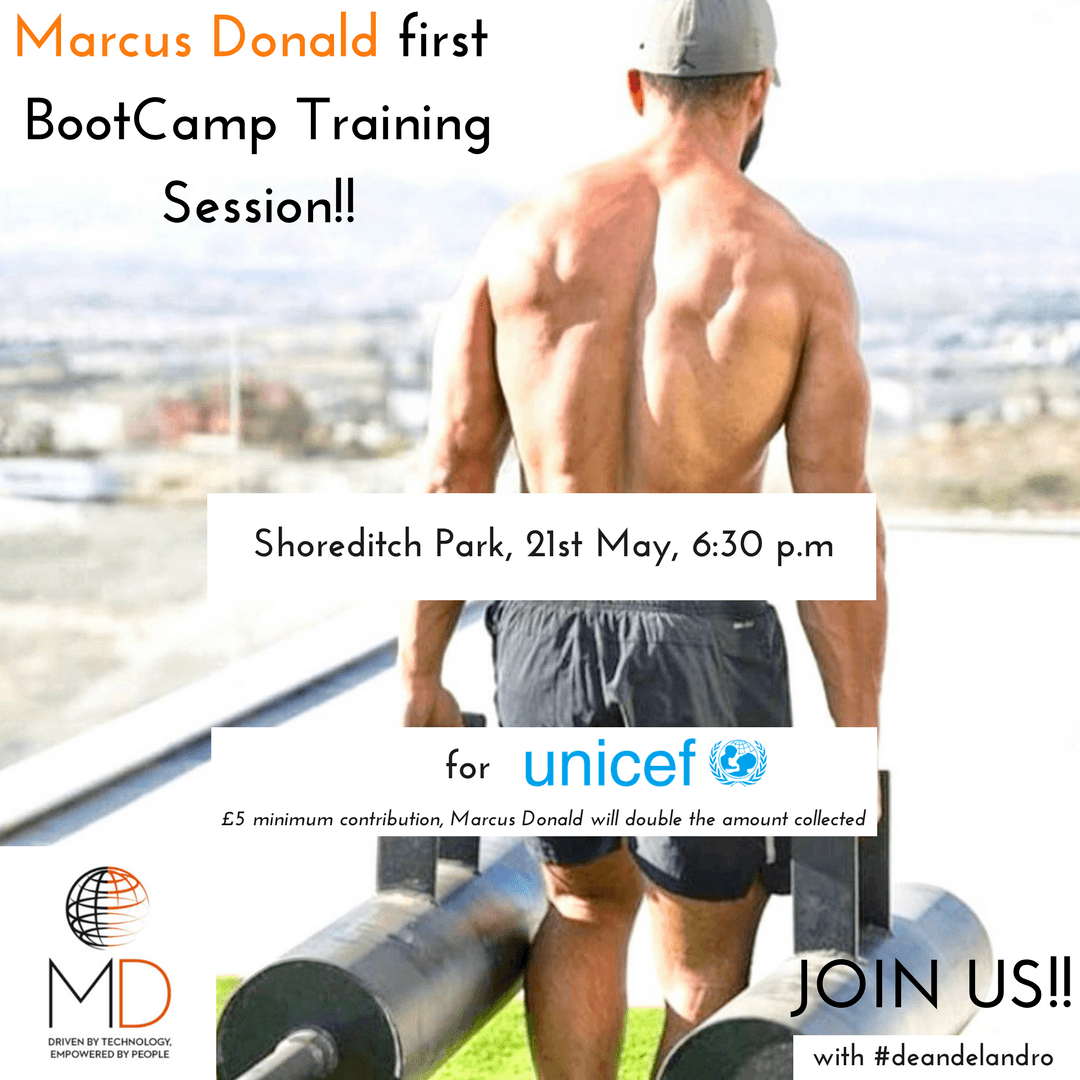 MARCUS DONALD BOOTCAMP TRAINING SESSION - UNICEF - Marcus Donald People